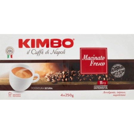 Cafea macinata Kimbo Fresco, 4 x 250 g - eMAG.ro