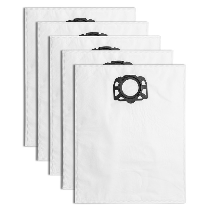 Комплект от 5 синтетични торбички, съвместими с прахосмукачка KARCHER ...