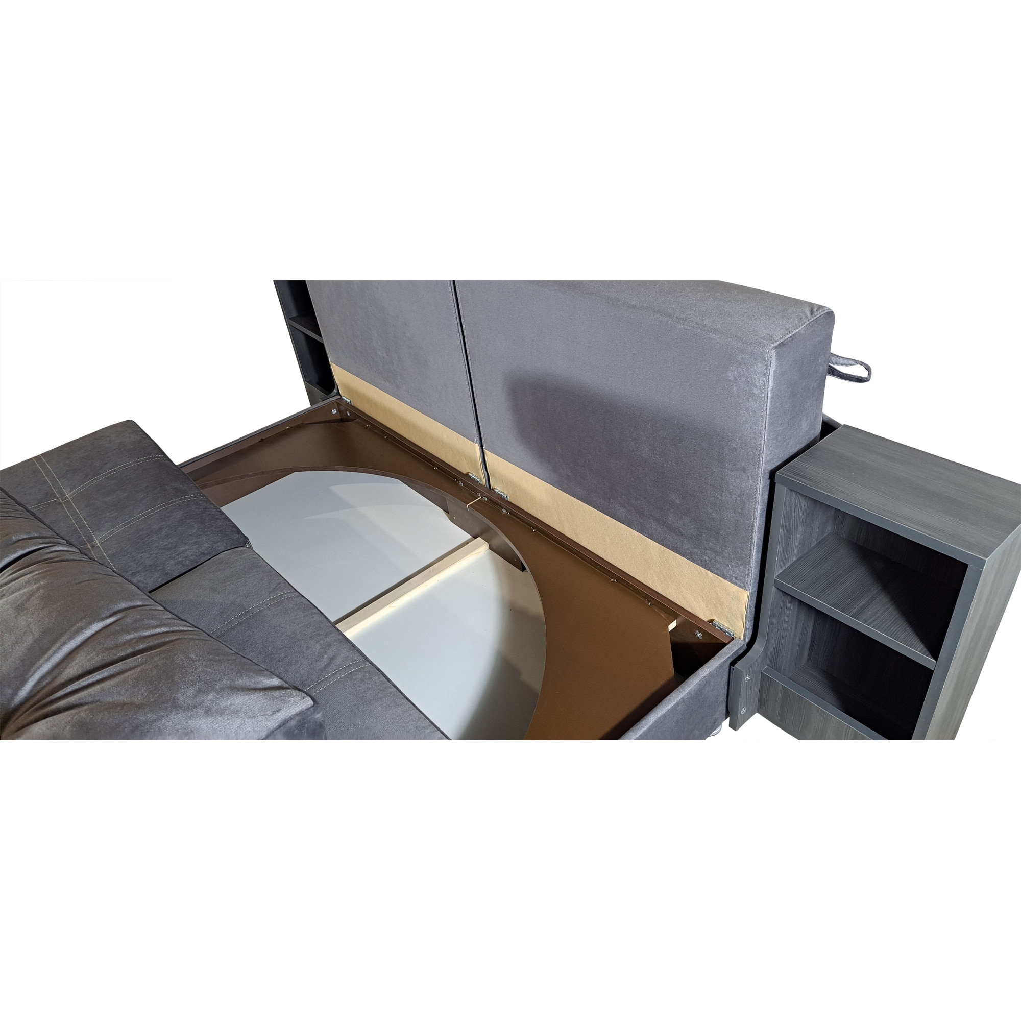 Canapea extensibila Rafael 160, Iza, multifunctionala, pat 1 persoana ...