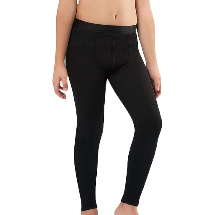 Colanti termici pentru fete, Negru, 11-12 Ani - eMAG.ro