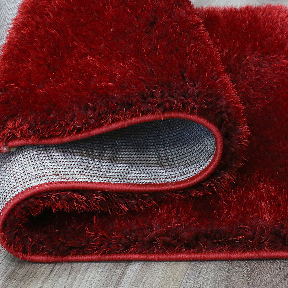 Covor Din Fire Matase Visiniu 170 x 250 - eMAG.ro