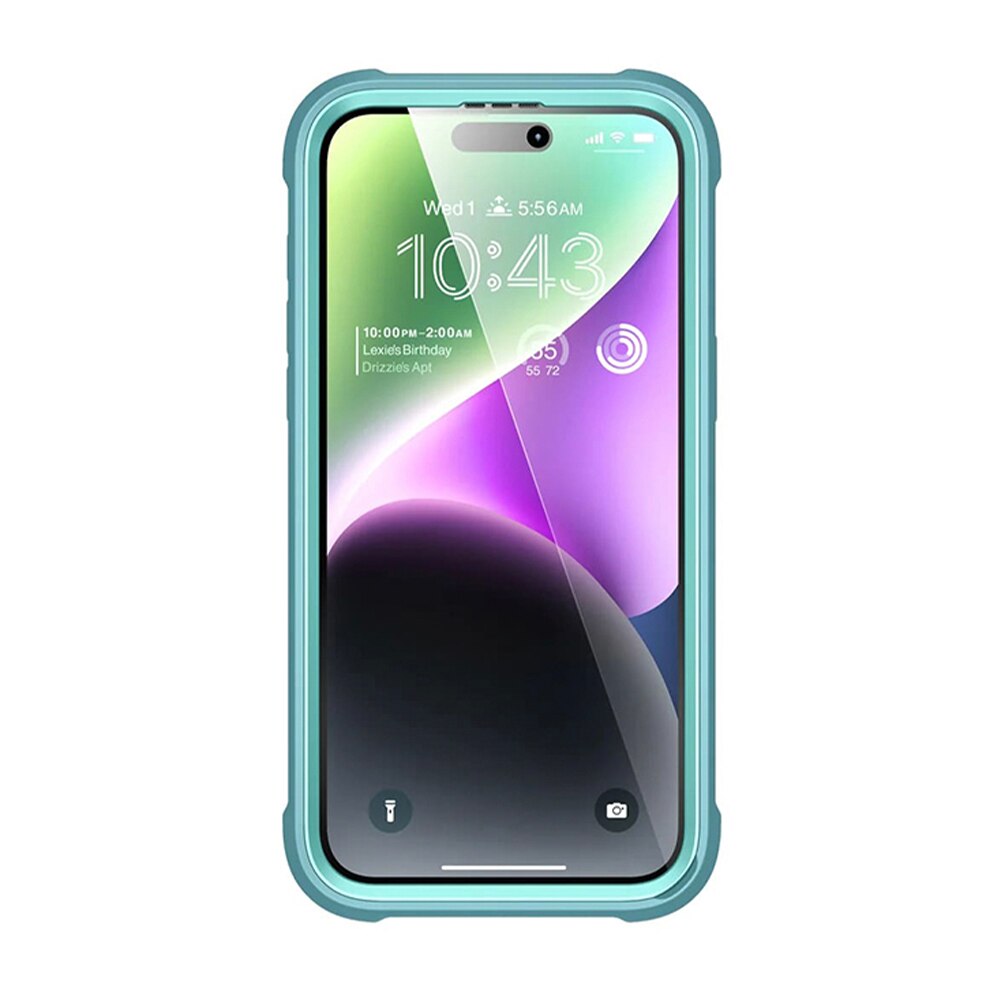 Husa tip MagSafe compatibila cu Apple iPhone 15, FONIX HardEdge 360 ...