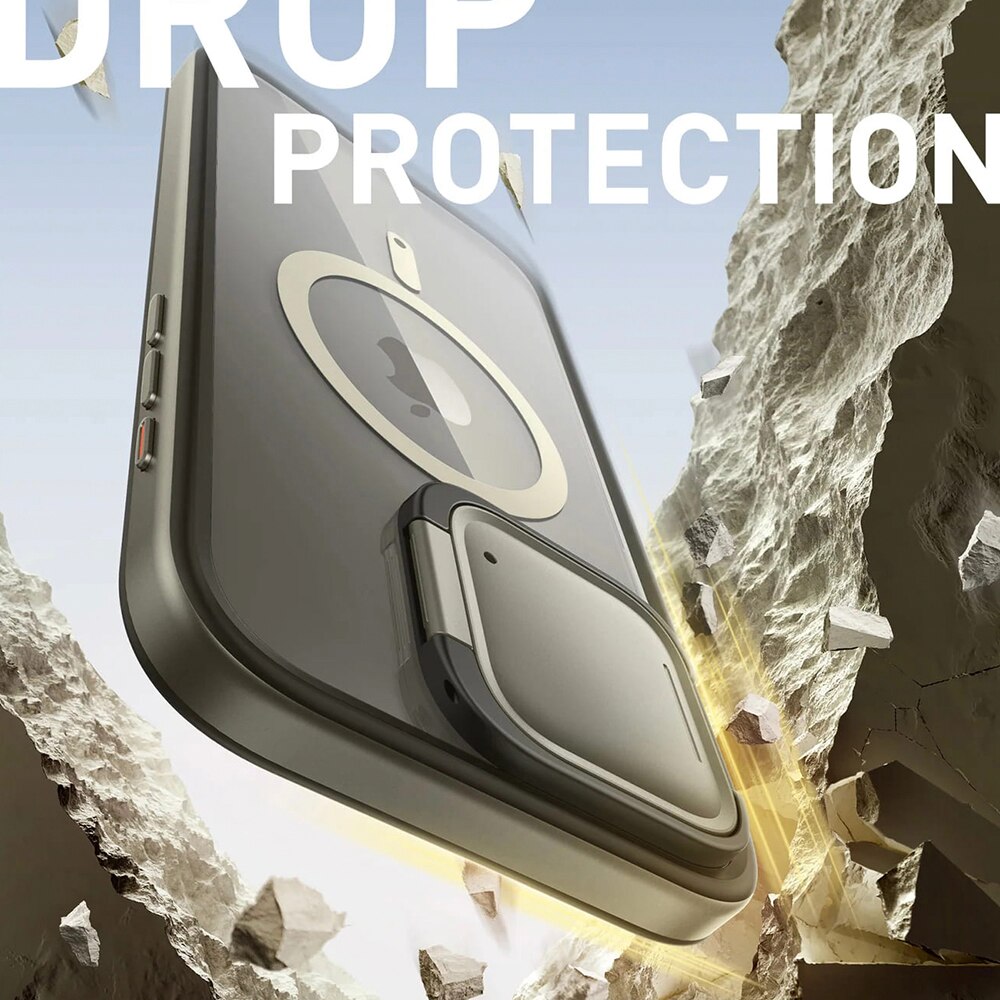 Калъф MagSafe, съвместим с Apple iPhone 15 Pro Max, LensShield ...