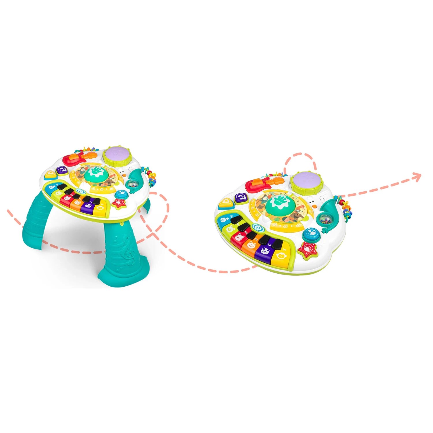 Masuta interactiva DacEnergy©, panou interactiv cu pian incorporat ...