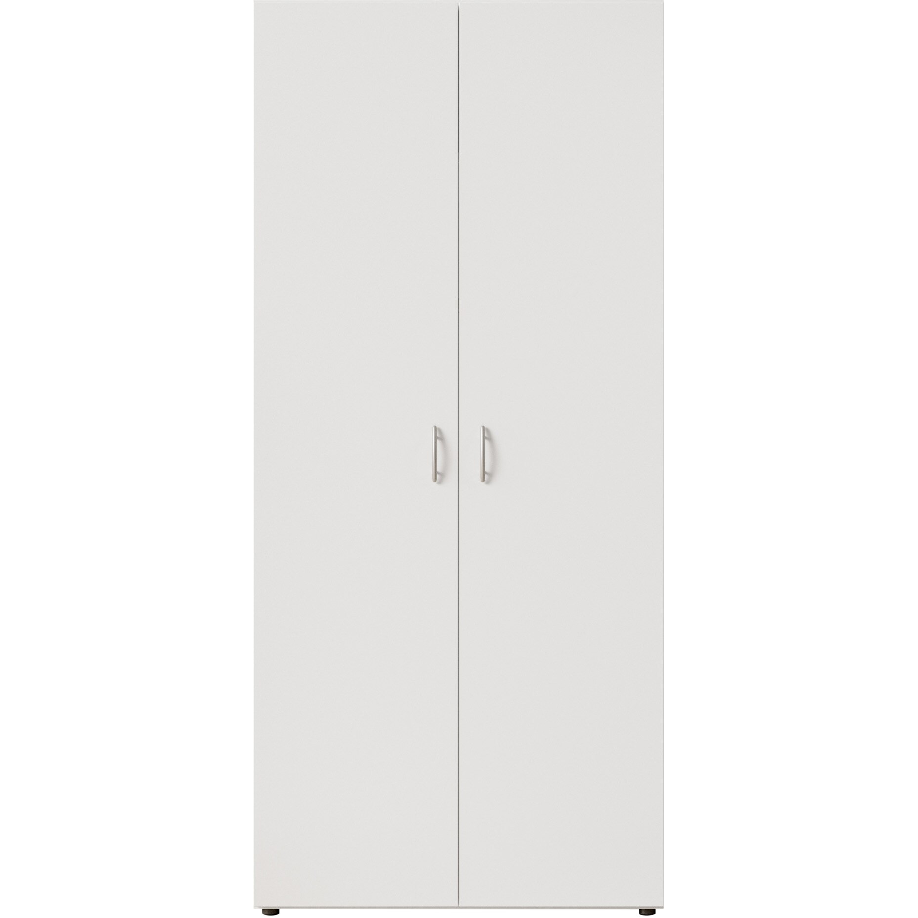 Dulap Base 2, 2 usi, 81x177x52 cm, PAL, Culoare Alb - eMAG.ro