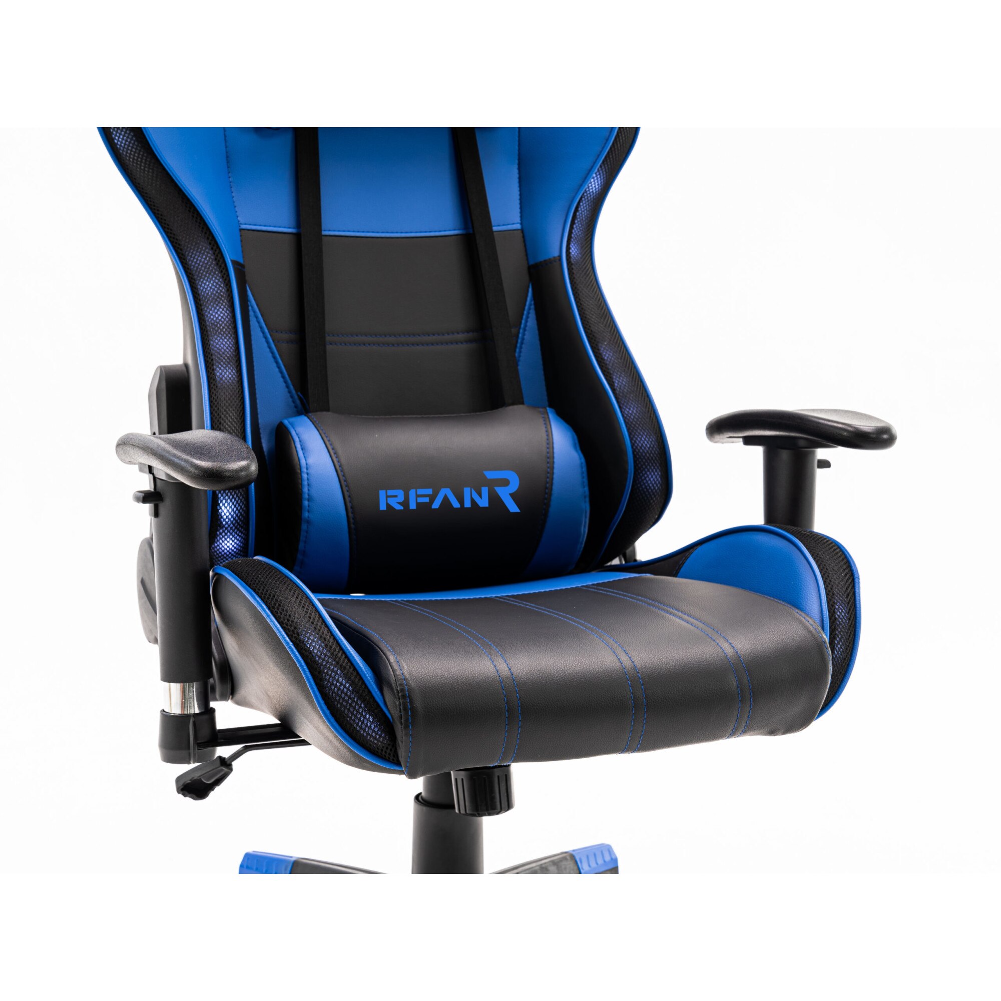 Scaun de gaming, Immersion Chairs, Boc-778, Albastru/Negru - eMAG.ro