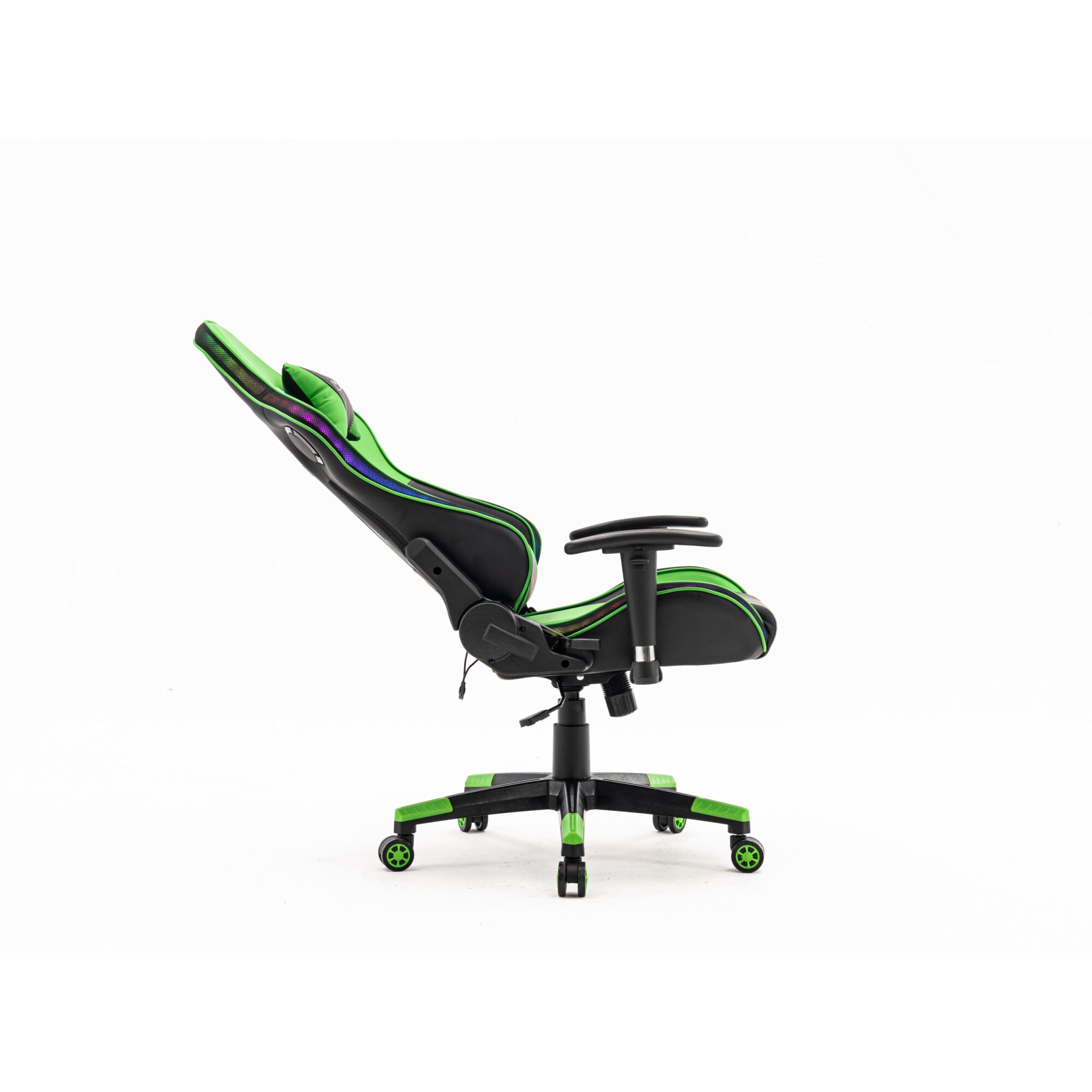 Scaun de gaming, Immersion Chairs, Boc-778, Verde/Negru - eMAG.ro