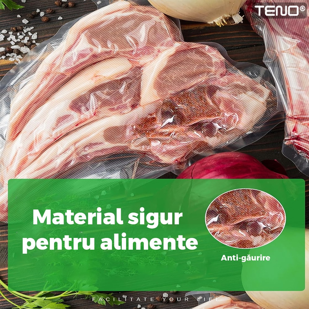 Set de 2 Role Folii pentru Vidat Universale Teno®, 5m x 17cm ...