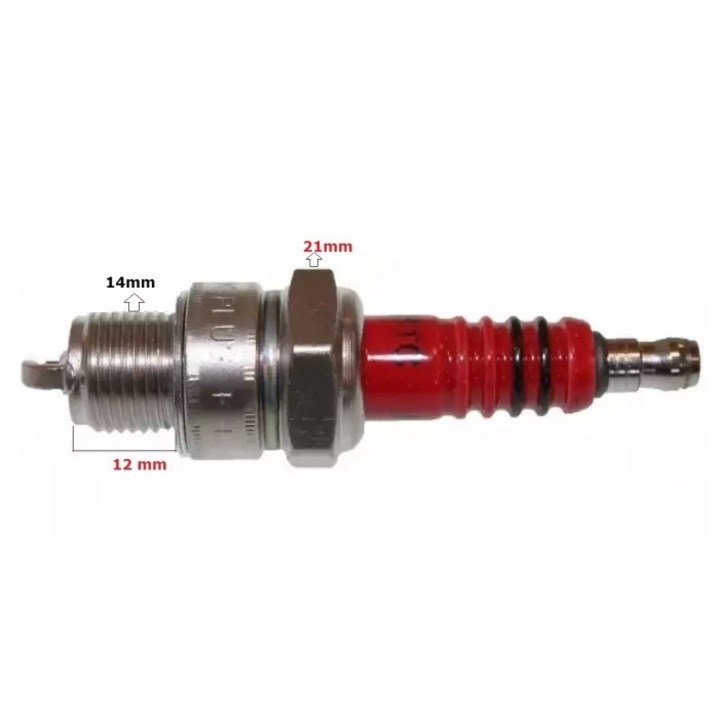 Bujie moto / scuter 2 timpi calota scurta - eMAG.ro