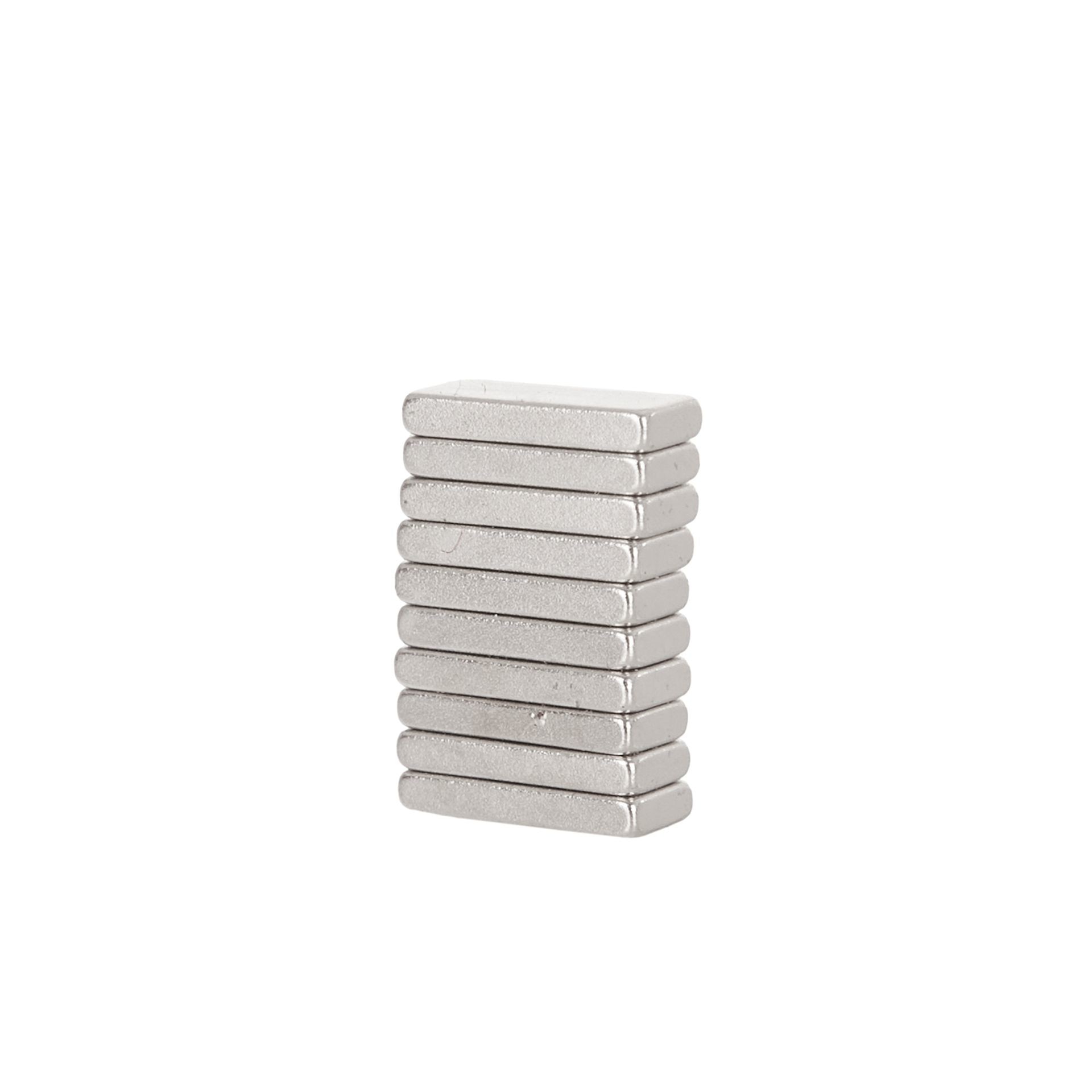 Set placute magnetice neodim, 10x4x1.5mm, 10 elemente, Geko G02429 ...