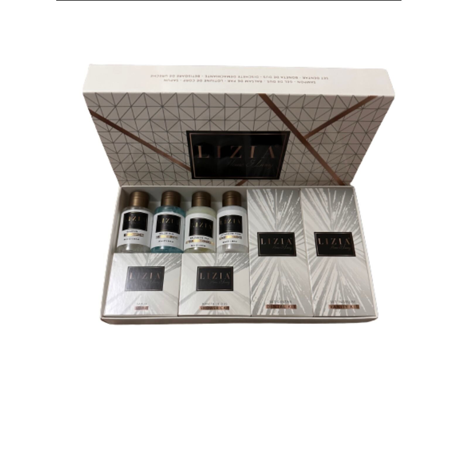 Set cosmetice pentru Hotel lizia home living opt plus unu piese - eMAG.ro