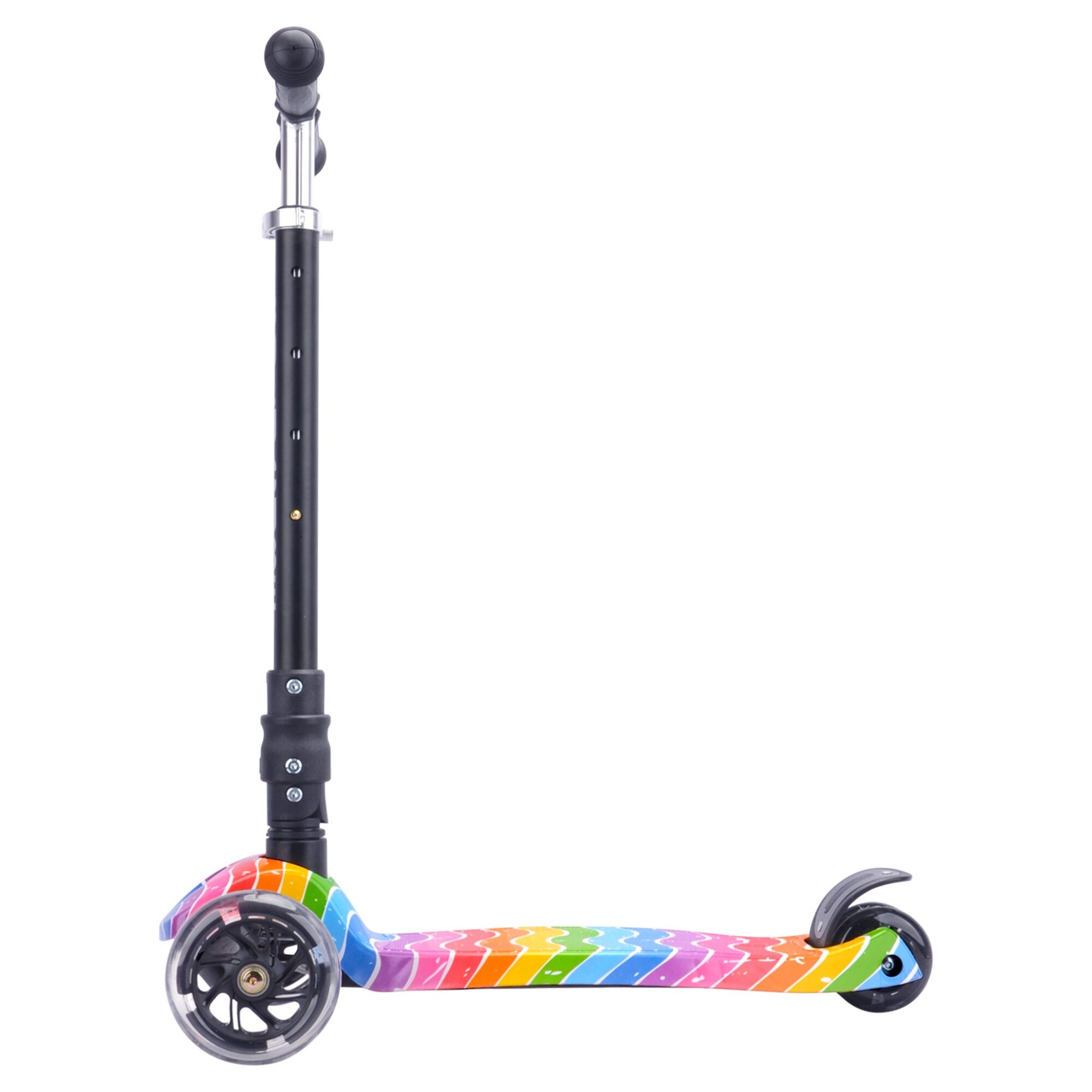 Trotineta cu 3 roti pliabila cu lumini - Scooter Astro Dream - eMAG.ro