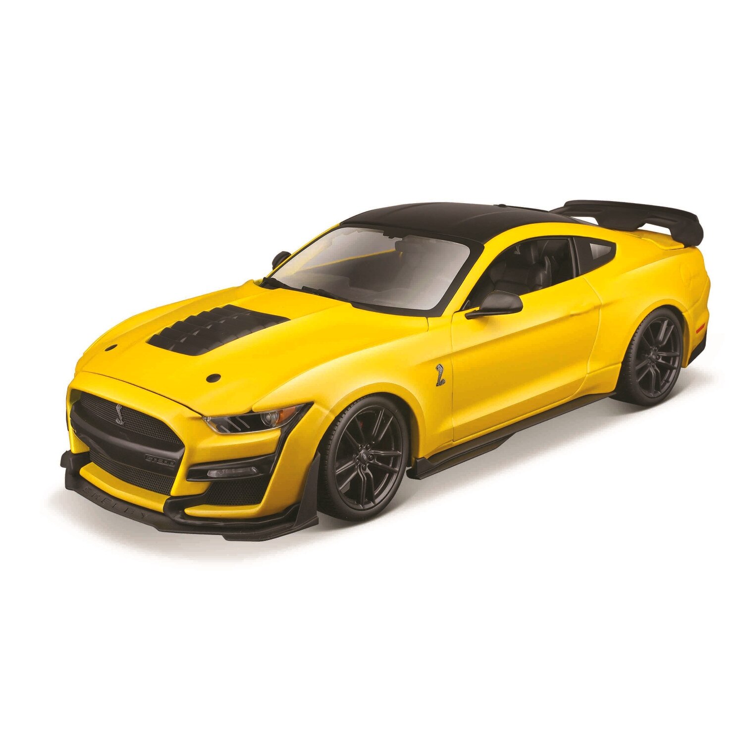 Masina Ford Mustang, Maisto, Metal\Plastic, Galben\Negru - eMAG.ro