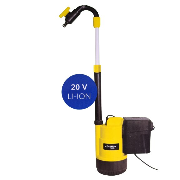 Pompa submersibila pentru butoi, Countryside, Plastic, 2000l/h, Galben ...