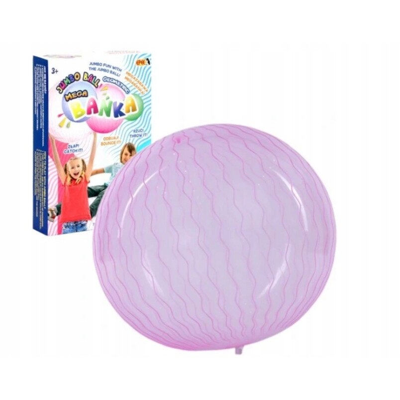 Mega balon pentru copii, Epee, Latex, 80cm, Roz - eMAG.ro