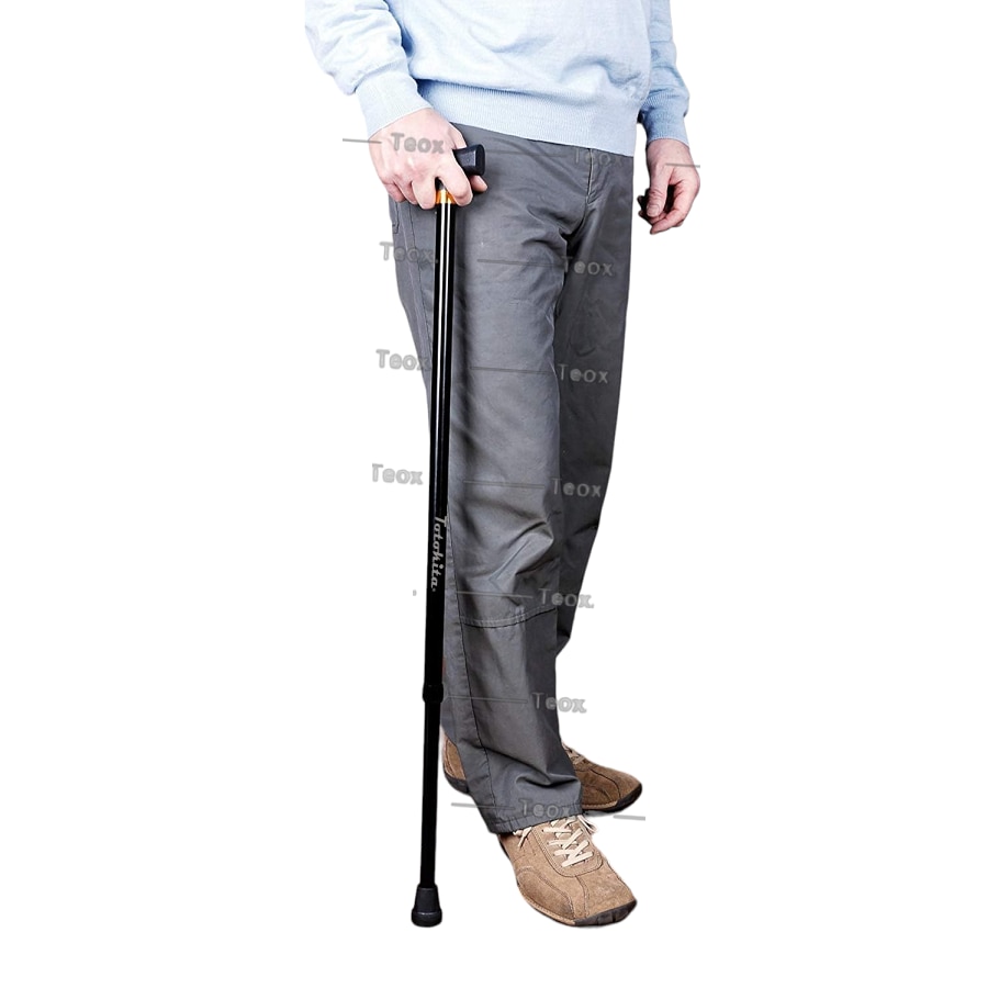 Baston Batrani 10 trepte reglaj usor demontabil antialunecare Negru ...