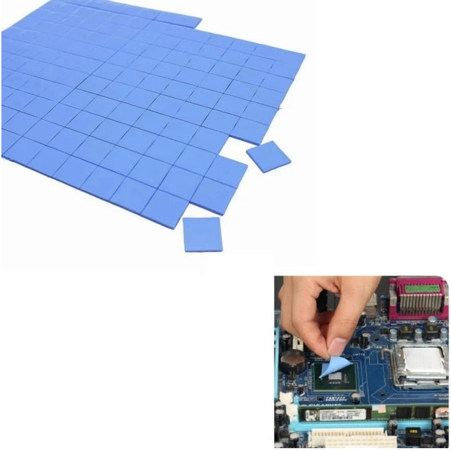 Thermal Pad GPU CPU Radiator - Pachet de Inlocuire pentru Racire 100 ...