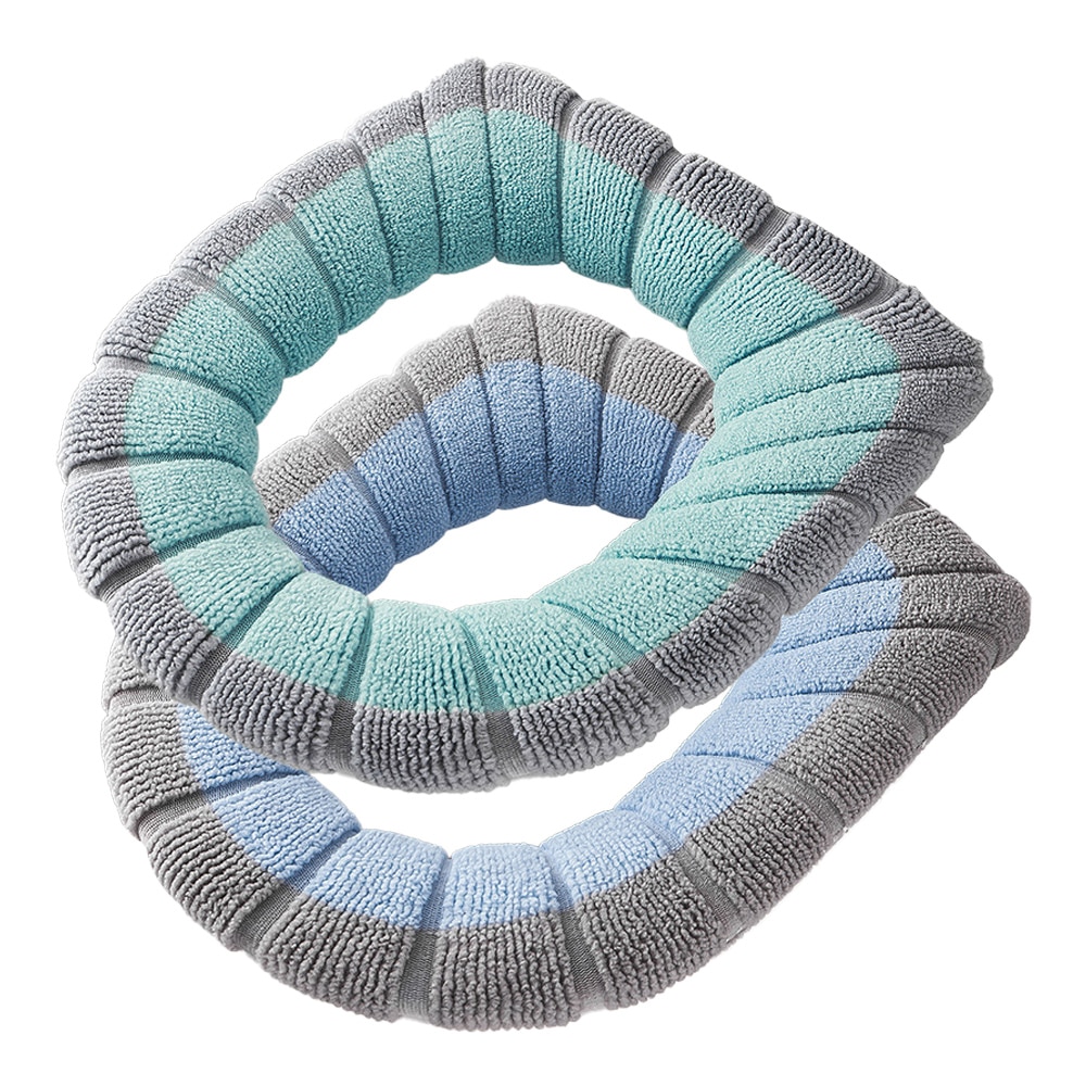 Set de 2 huse colac WC, Fibra, Multicolor - eMAG.ro