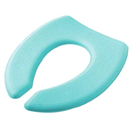 Husa colac WC, Spuma WC, Albastru - eMAG.ro