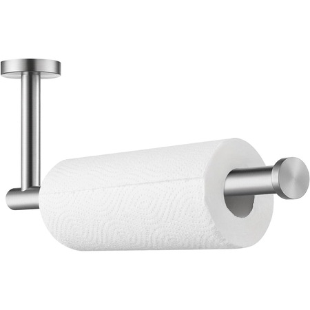 Suport rola hartie de bucatarie, Otel inoxidabil, Argintiu - eMAG.ro