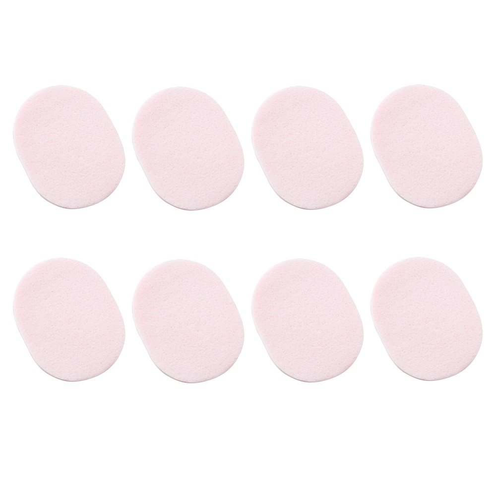 Set 8 bureti exfolianti pentru fata, Burete de mare, Roz - eMAG.ro