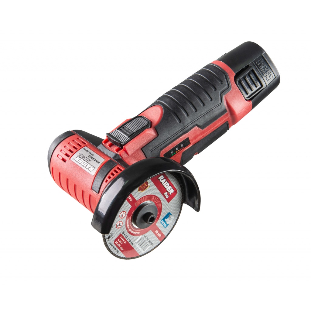 Polizor unghiular cu acumulator12V 2Ah 75x10mm RAIDER RD-CAG72 - eMAG.ro