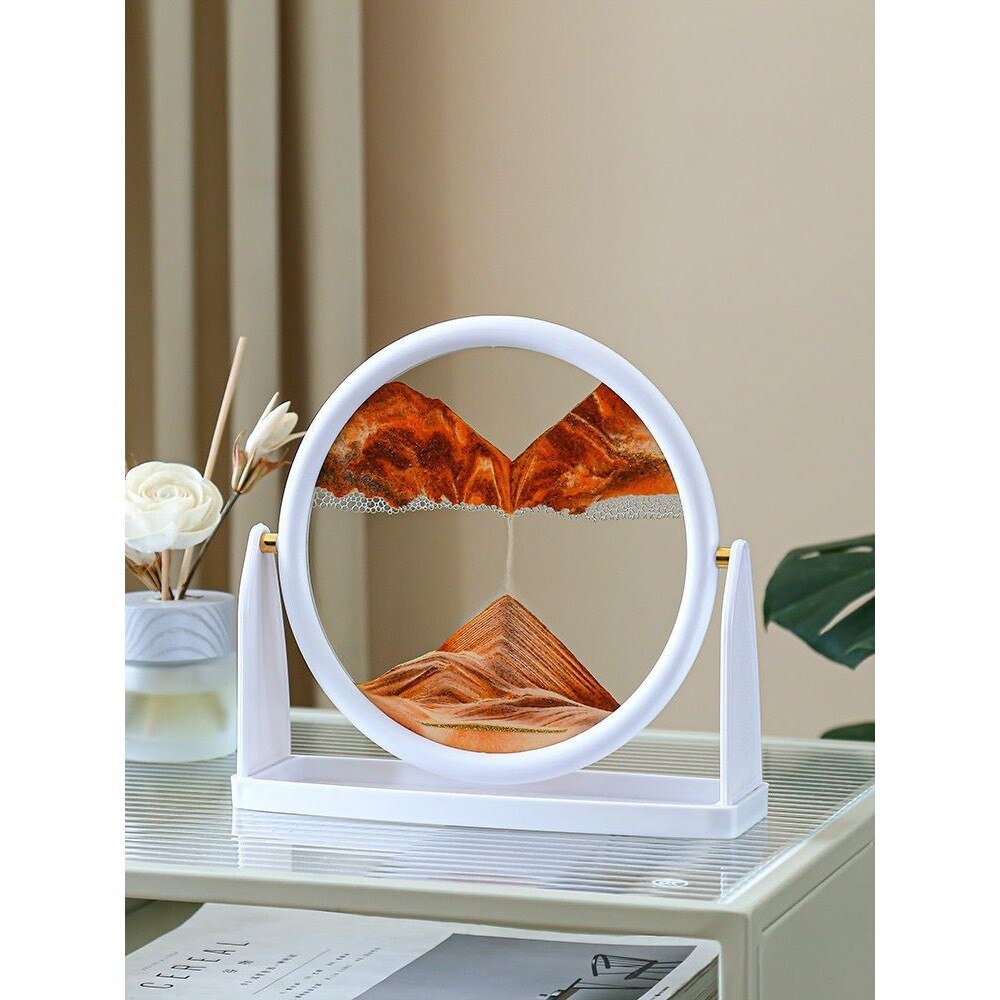 Clepsidra decorativa cu nisip, 23x18x4, 5 cm - eMAG.ro