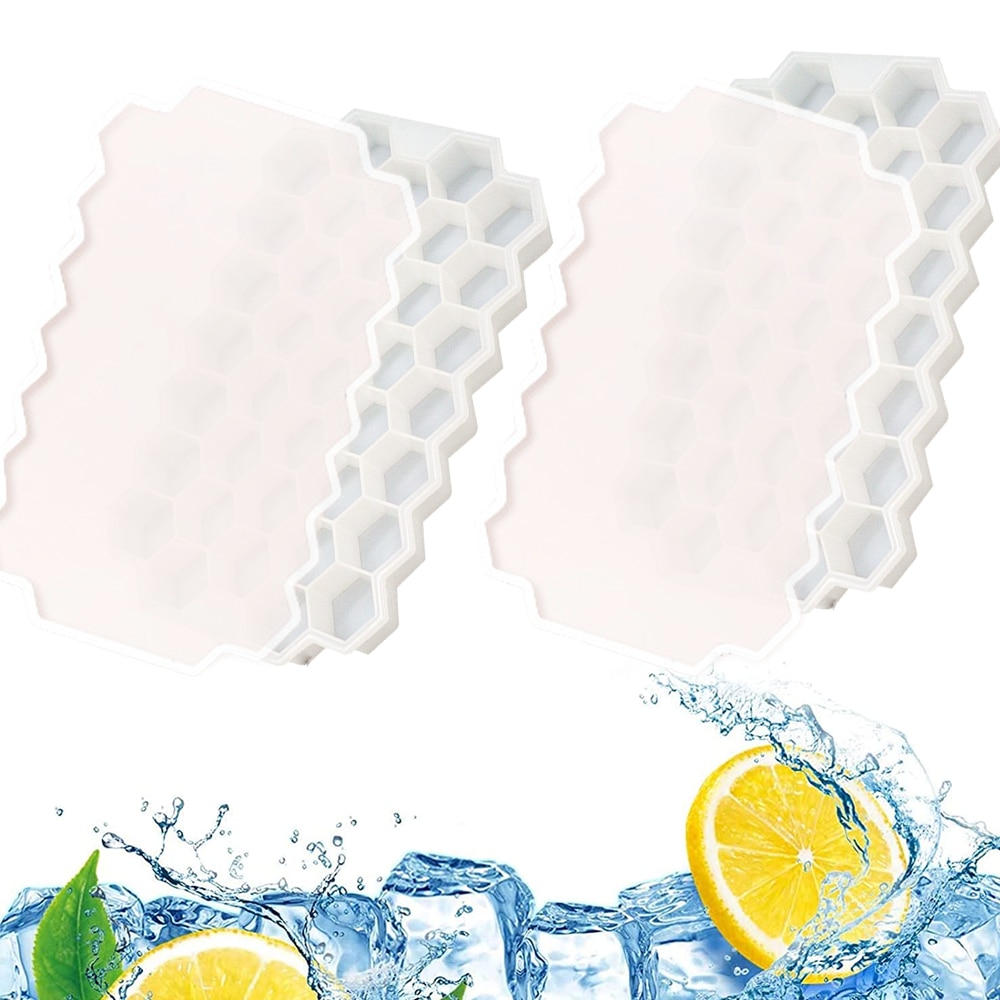 Forma cuburi de gheata, flexibila, transparenta, set - eMAG.ro