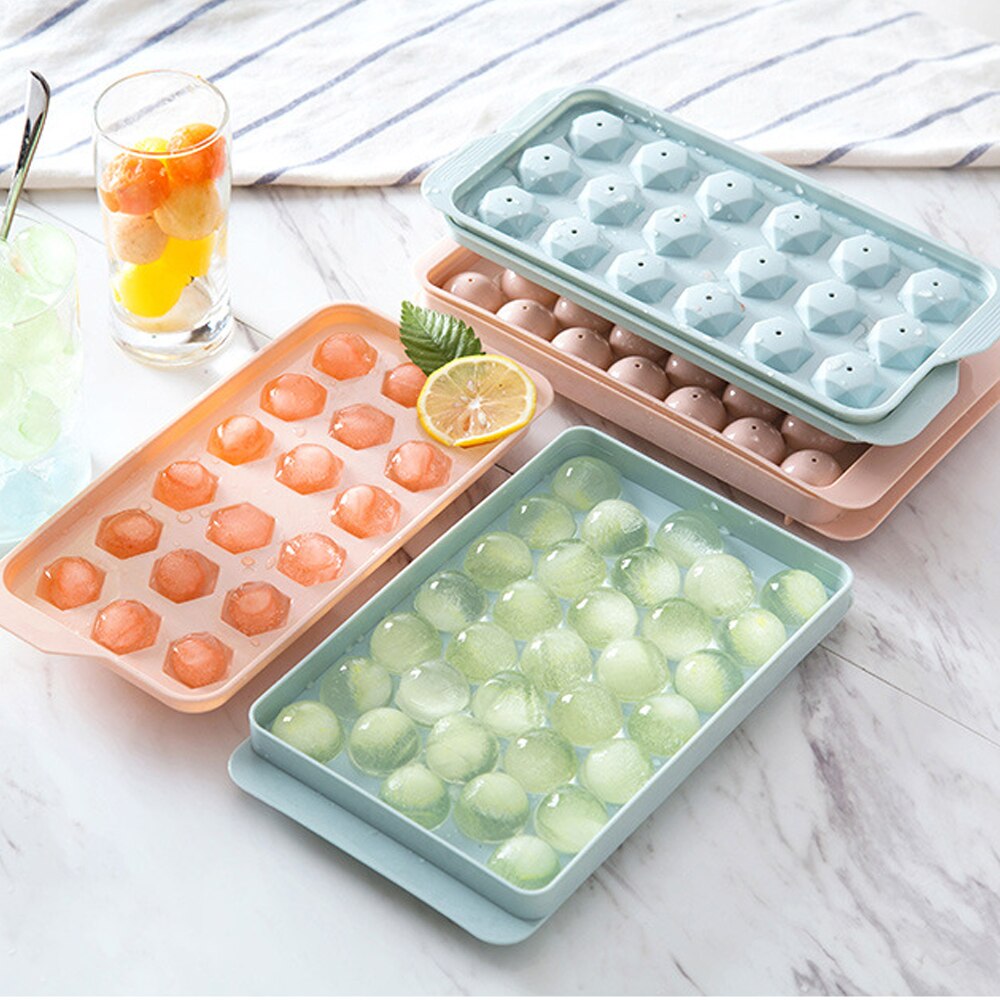 Forma gheata, JeiibrZui, sfera, Plastic, albastru - eMAG.ro