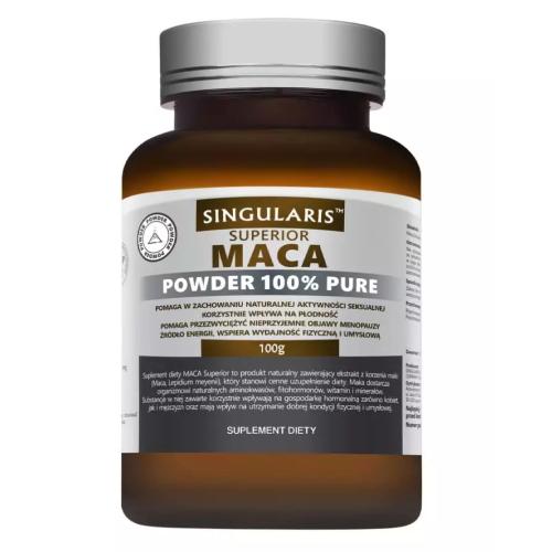 Supliment alimentar Pudra de Maca, Singularis, 100 g - eMAG.ro
