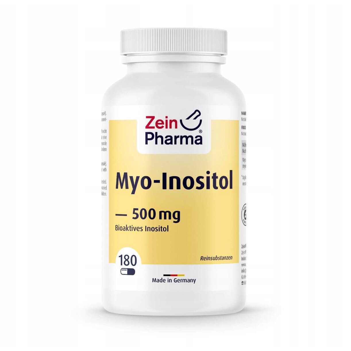 Supliment alimentar Zein Pharma Inozitol Myo-Inositol 500 mg, 180 ...