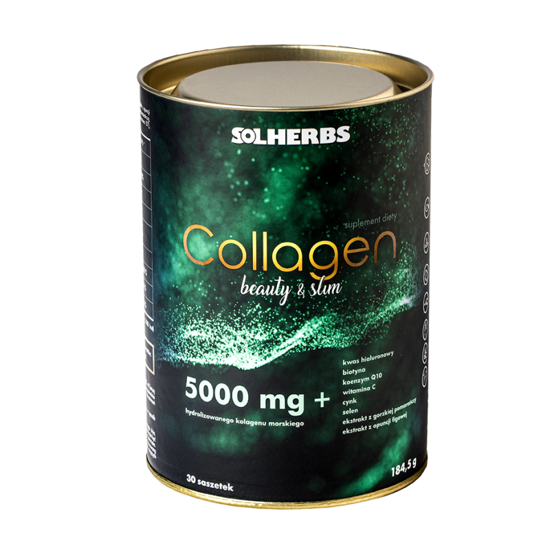 Supliment alimentar Solherbs Colagen Beauty & Slim, 30 plicuri - eMAG.ro