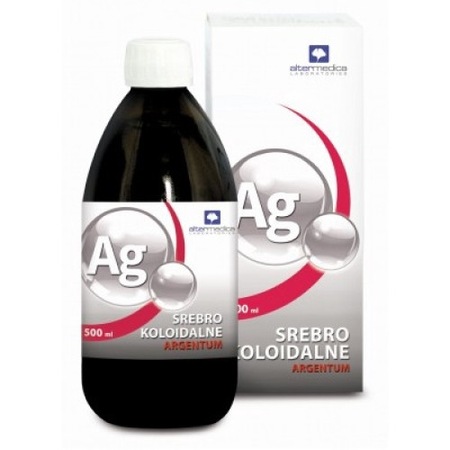 Supliment alimentar Argint coloidal, Alter Medica, 500ml - eMAG.ro