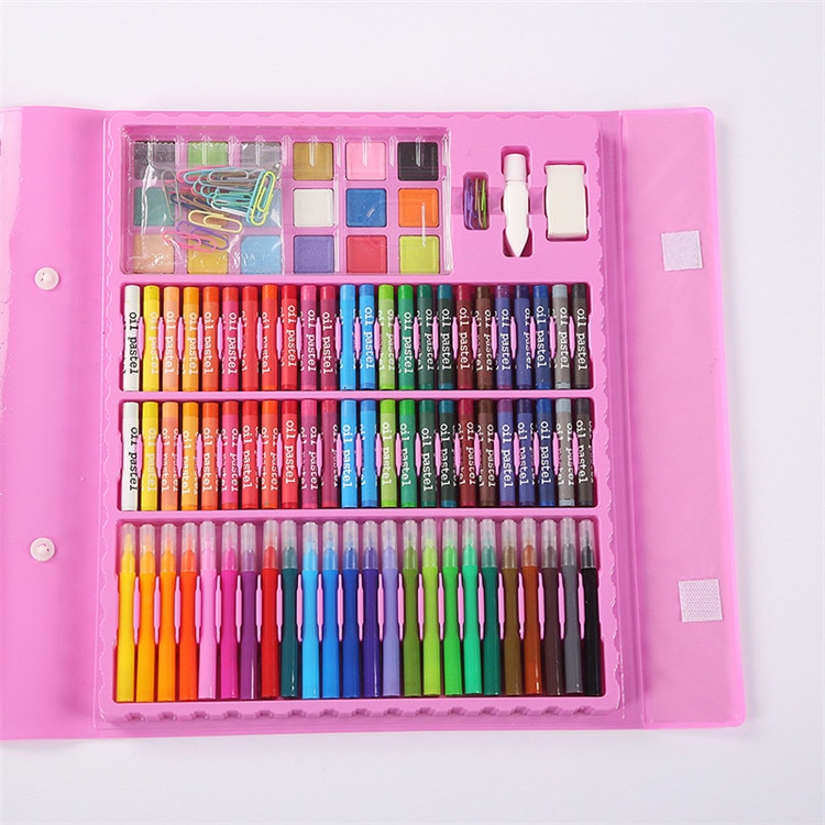 Set Pictura si Desen pentru Copii, 208 Piese, Suport Foaie Desen ...