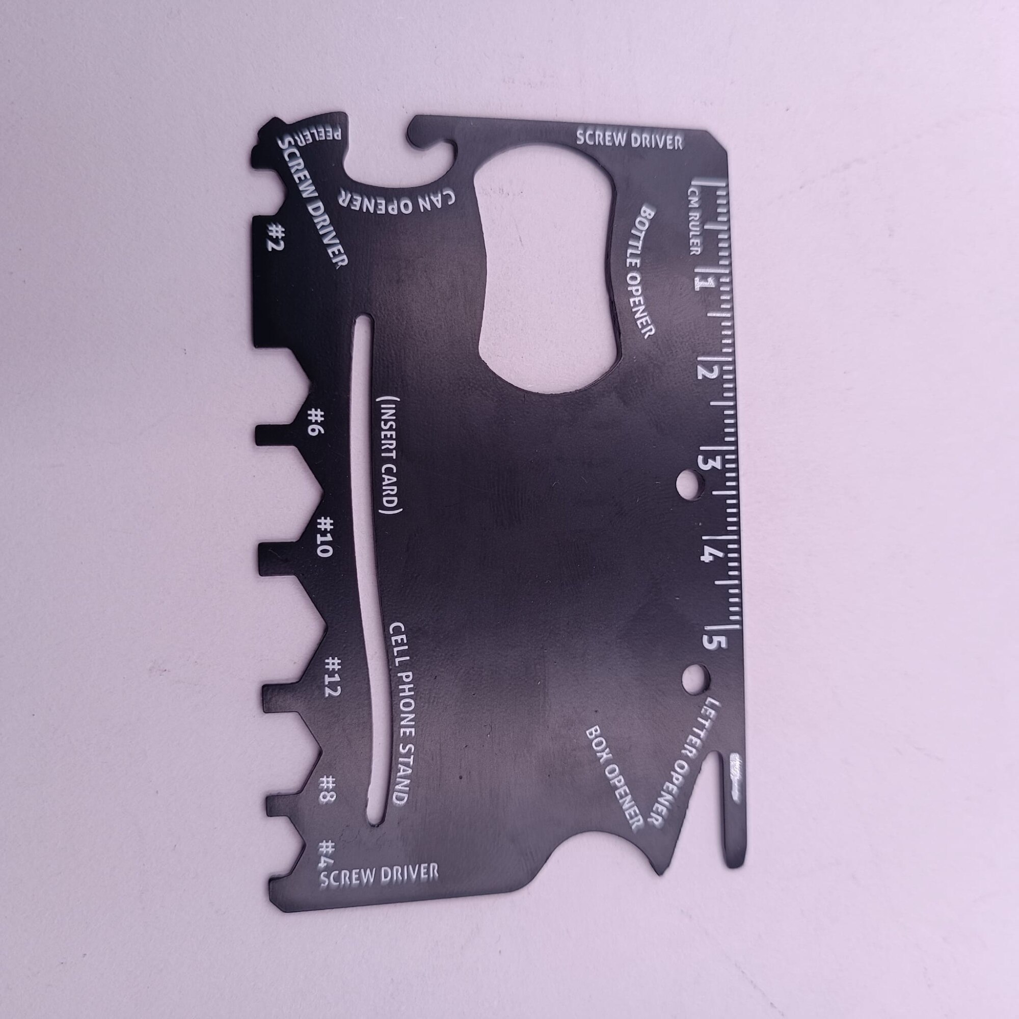 Card Multifunctional din Otel Inoxidabil, Diferite Accesorii, 9 cm ...