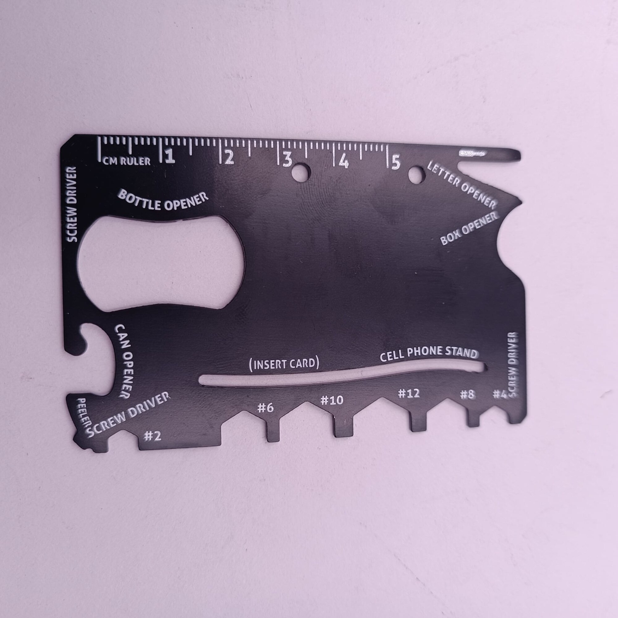 Card Multifunctional din Otel Inoxidabil, Diferite Accesorii, 9 cm ...