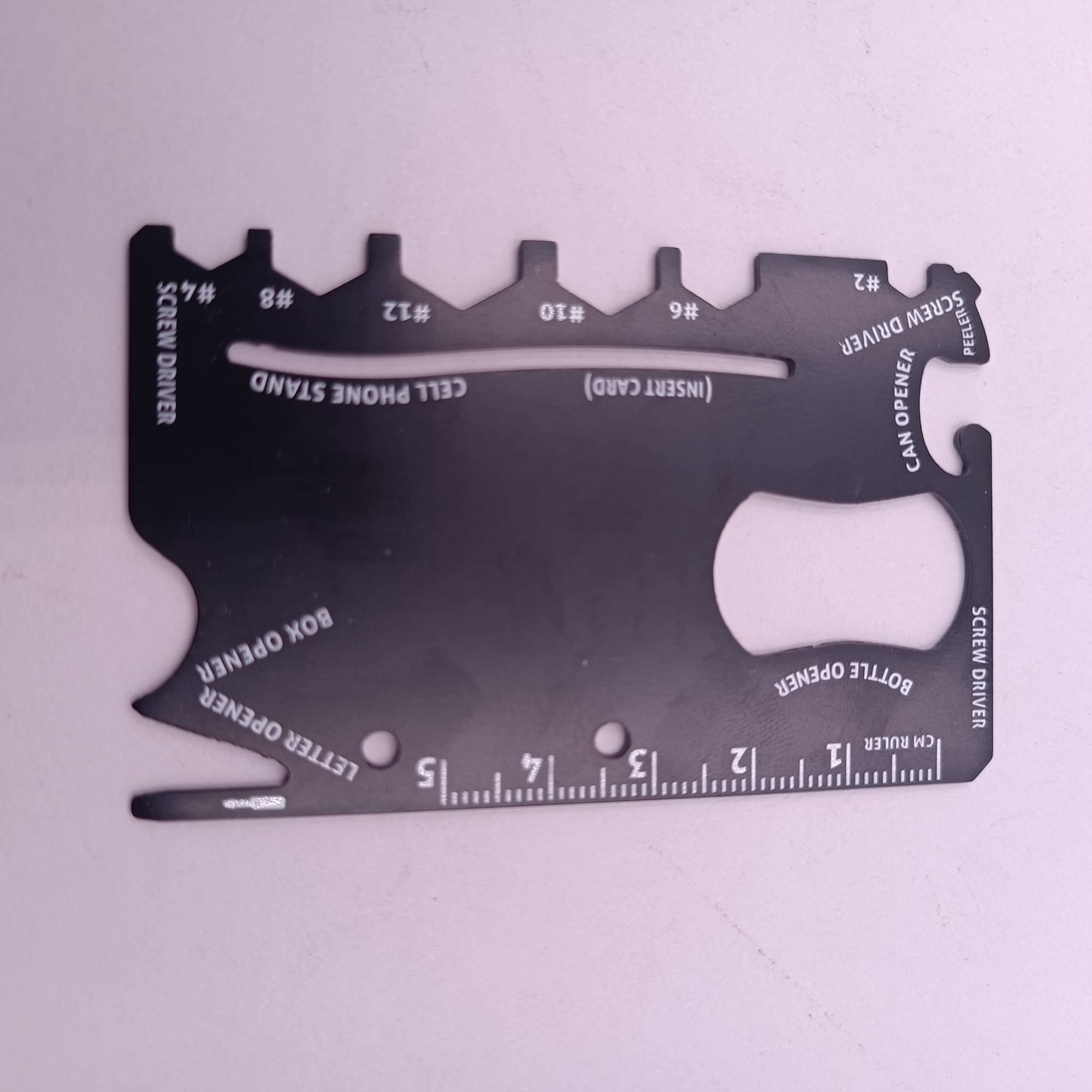 Card Multifunctional din Otel Inoxidabil, Diferite Accesorii, 9 cm ...