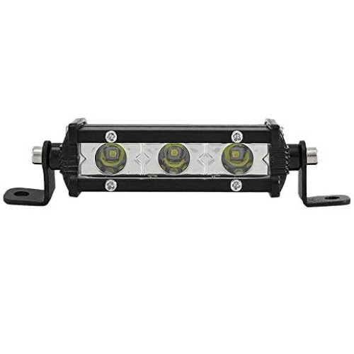Bara LED auto, Pentru Motocicleta, ATV, Jeep, 9W, 12V, 24V, 11 cm - eMAG.ro