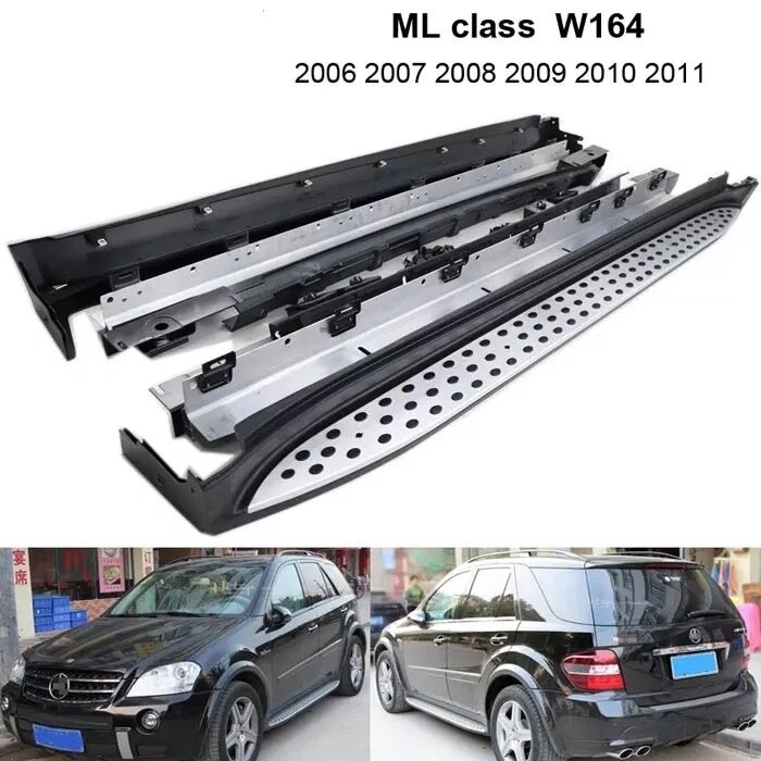 Praguri, Pentru Mercedes-Benz W164 ML, Model 2006-2011, 2 buc - eMAG.ro