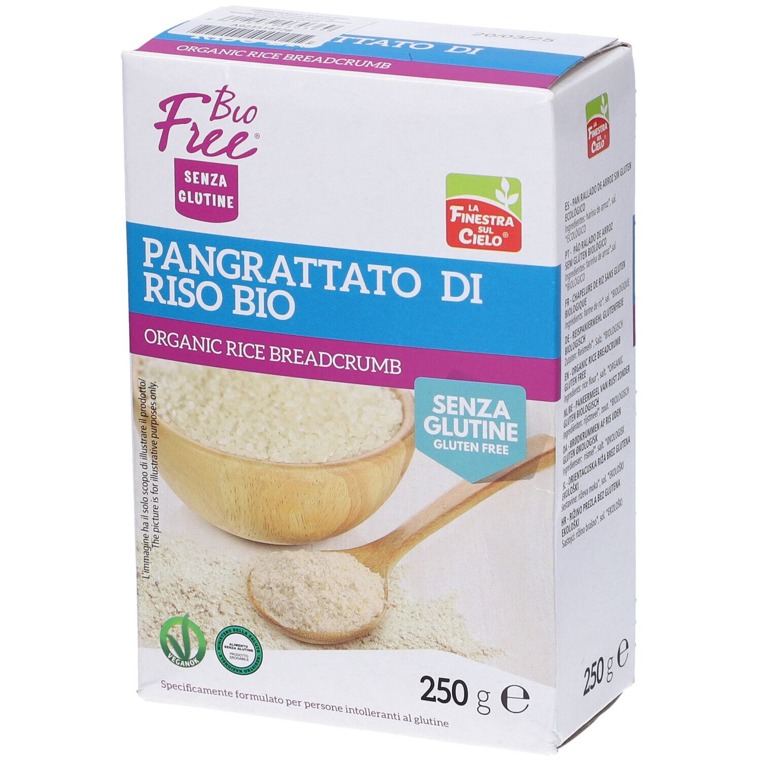 Pesmet din orez, fara gluten Finestra Sul Cielo 250g - eMAG.ro