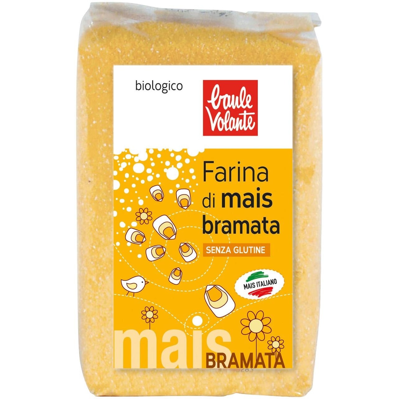 Faina de porumb - malai Bramata (fara gluten) Baule Volante 500g - eMAG.ro