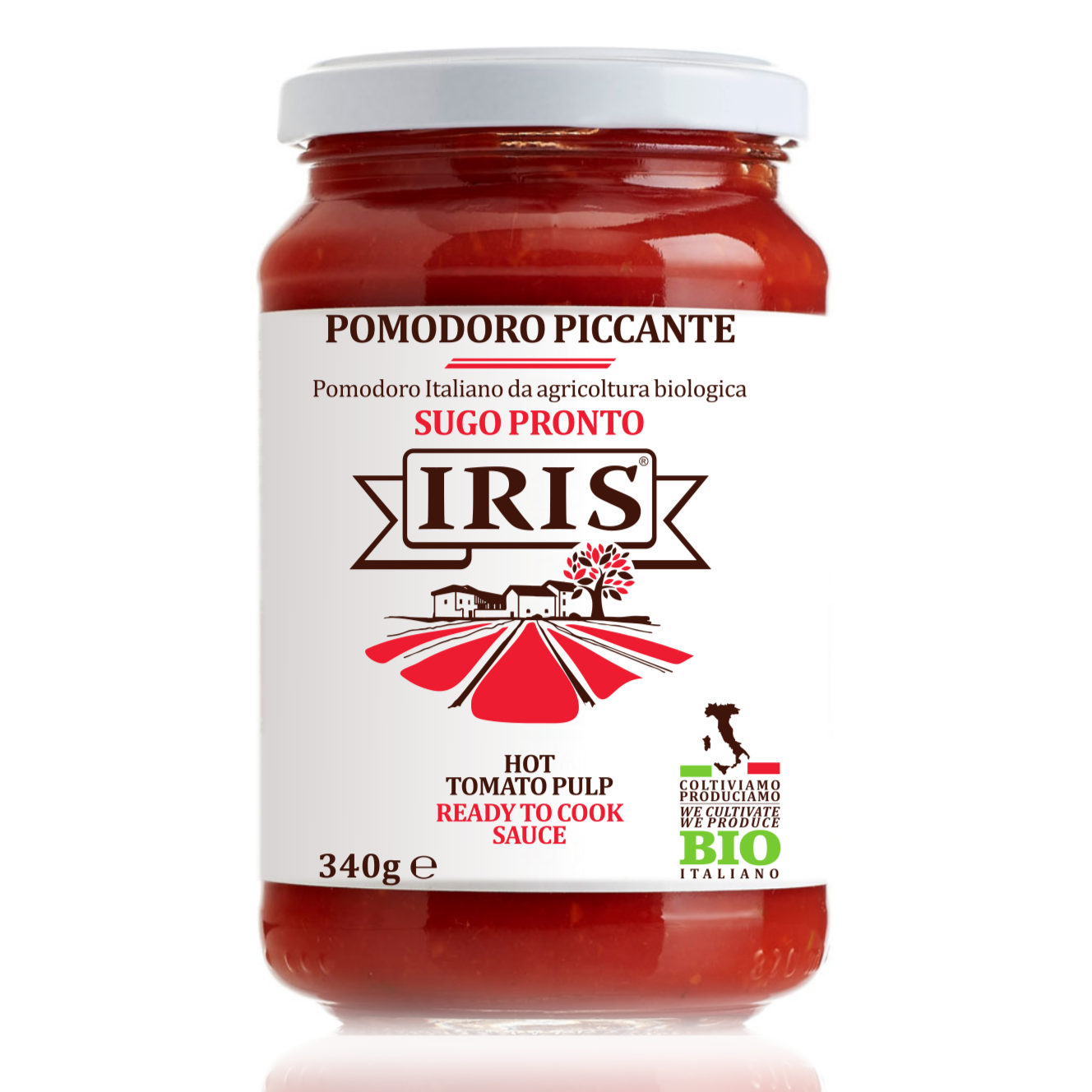 Sos de rosii picant Iris Bio 340g - eMAG.ro