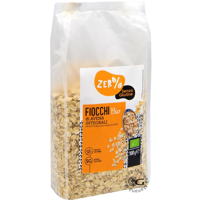 Fulgi de ovaz integral, fara gluten, Fior di Loto 500g - eMAG.ro