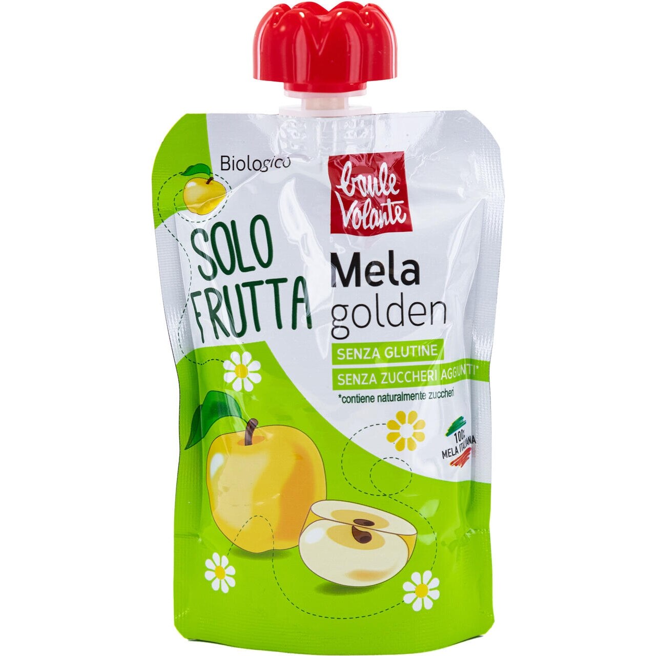 Piure de mere golden, fara gluten, fara zahar adaugat, Baule Volante ...