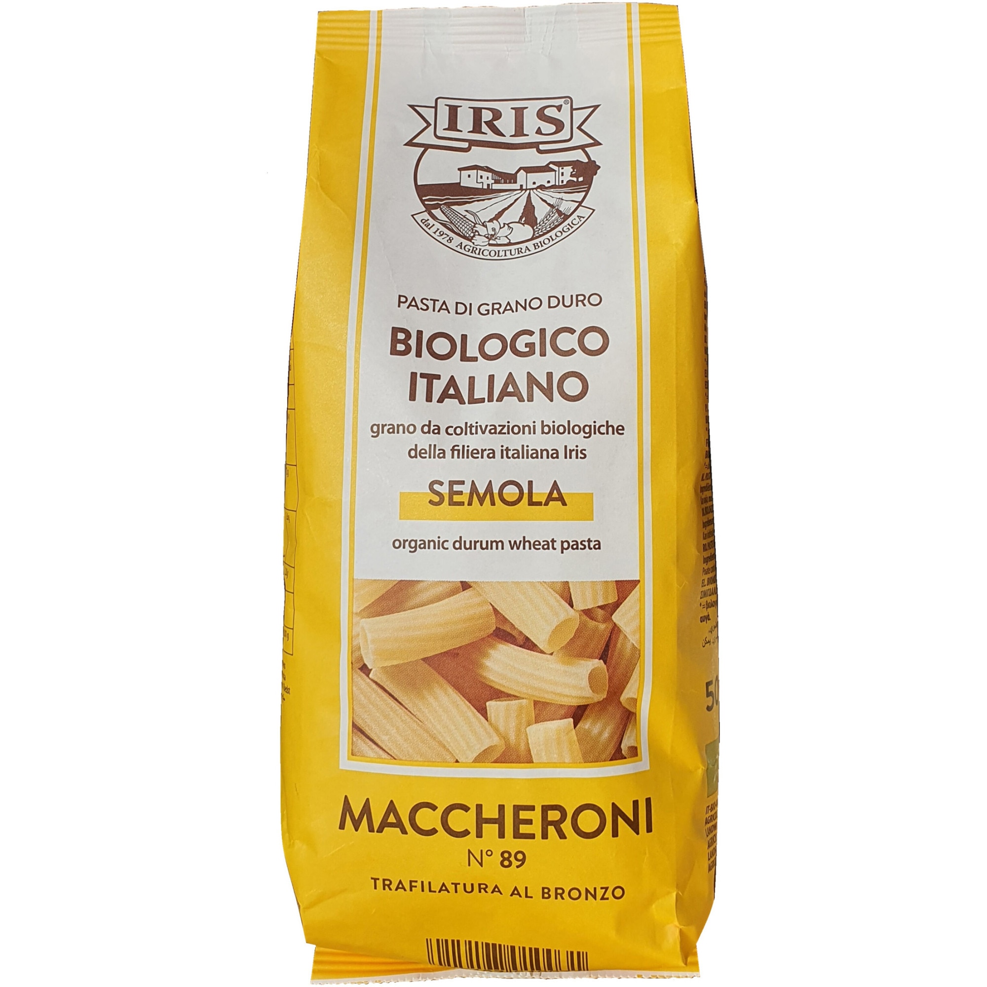 Paste Maccheroni din grau dur, Iris Bio 500g. - eMAG.ro