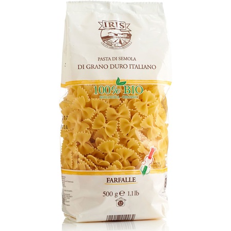 Paste Farfalle din grau dur Iris Bio 500g - eMAG.ro