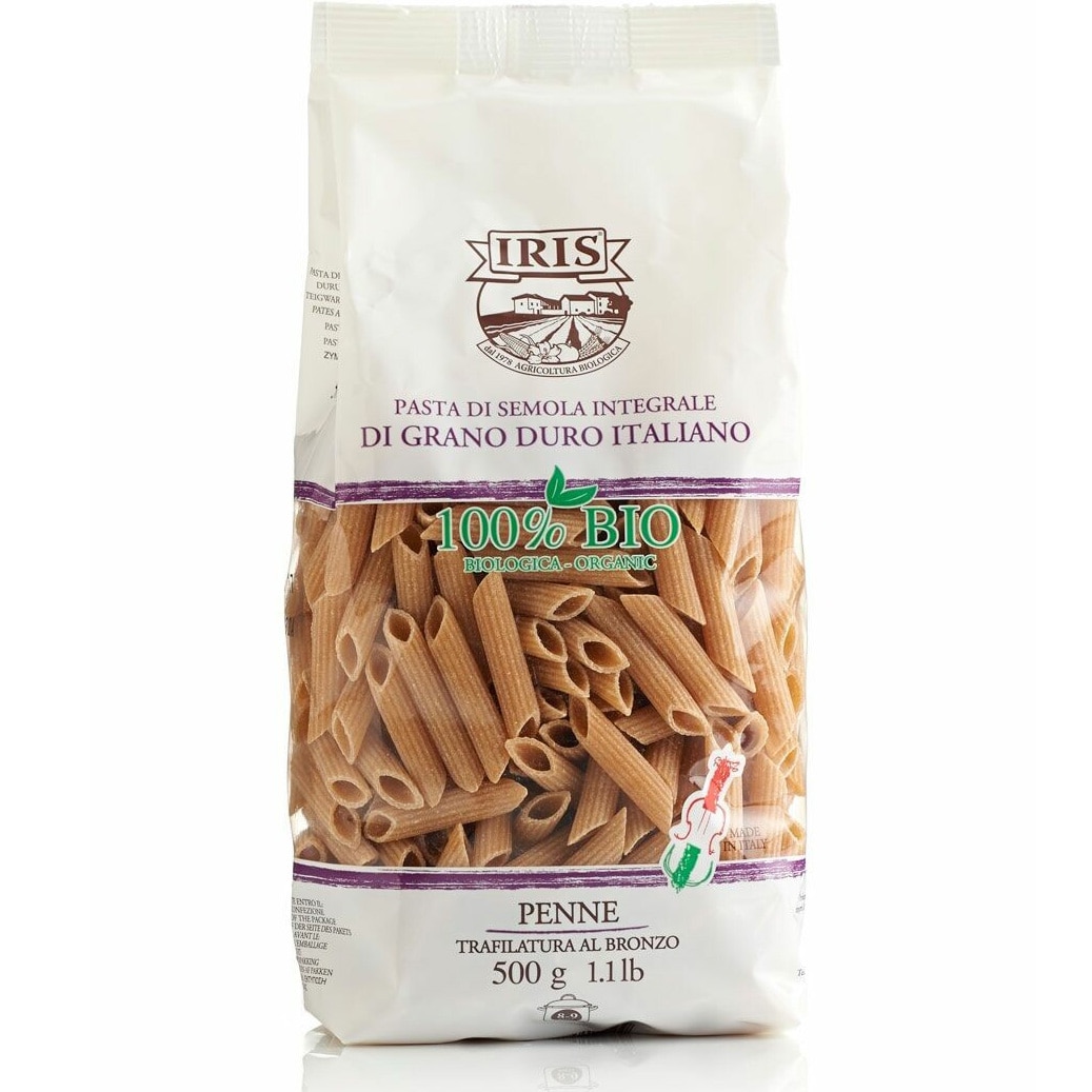 Paste Penne din grau integraI, Iris Bio 500g - eMAG.ro