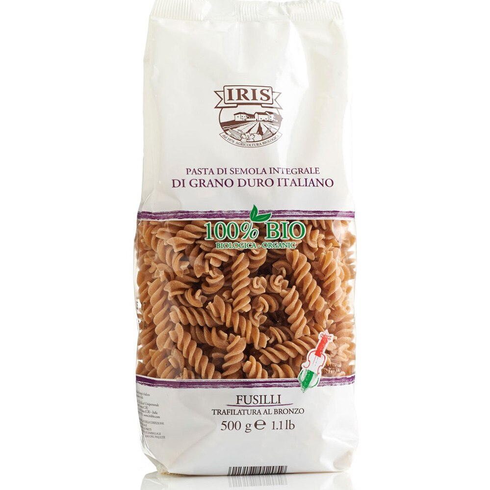 ECO Paste Fusilli din grau dur integral Iris Bio 500g - eMAG.ro