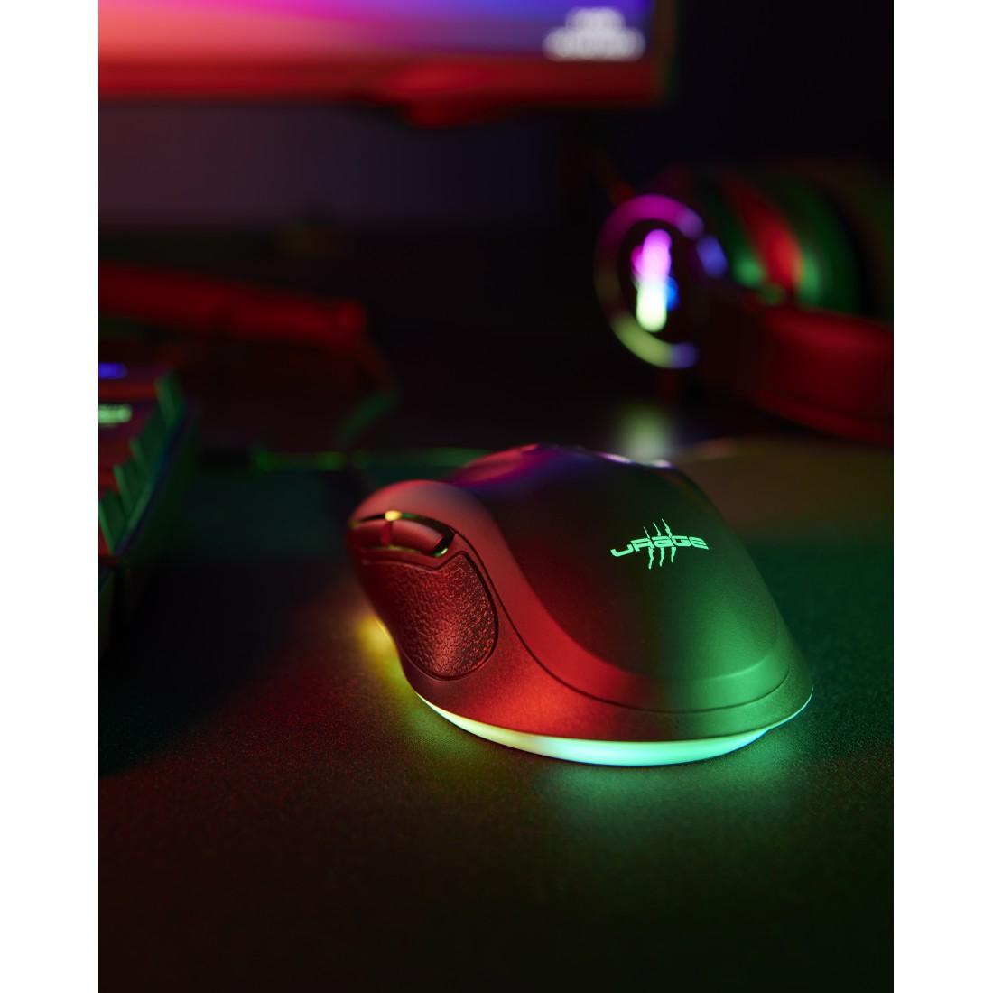 Mouse pentru jocuri, HAMA, RGB, Negru - eMAG.ro