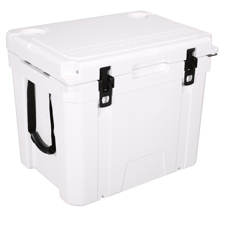 Frigider auto, 24 l, 50 cm, portabil, plastic, alb - eMAG.ro